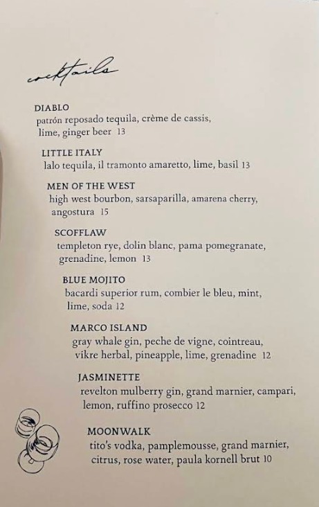 Memoir Restaurant Menu | Fine Dining in Omaha, NE